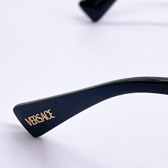 Versace | Accessories | New Ve4447 Gb87 Versace Black Gold Sunglasses ...